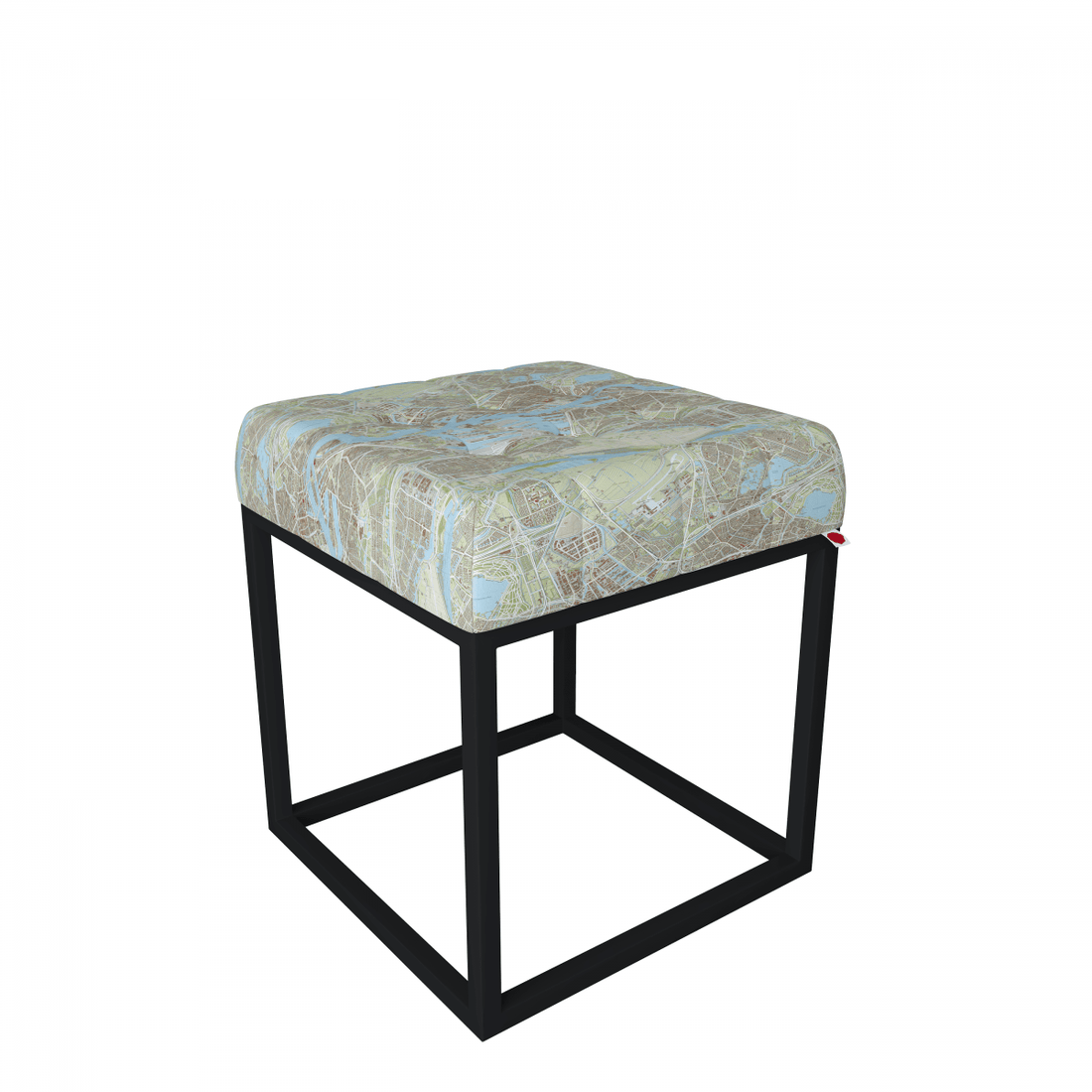 Cube Pouf - Rotterdam Map – Wolff Blitz