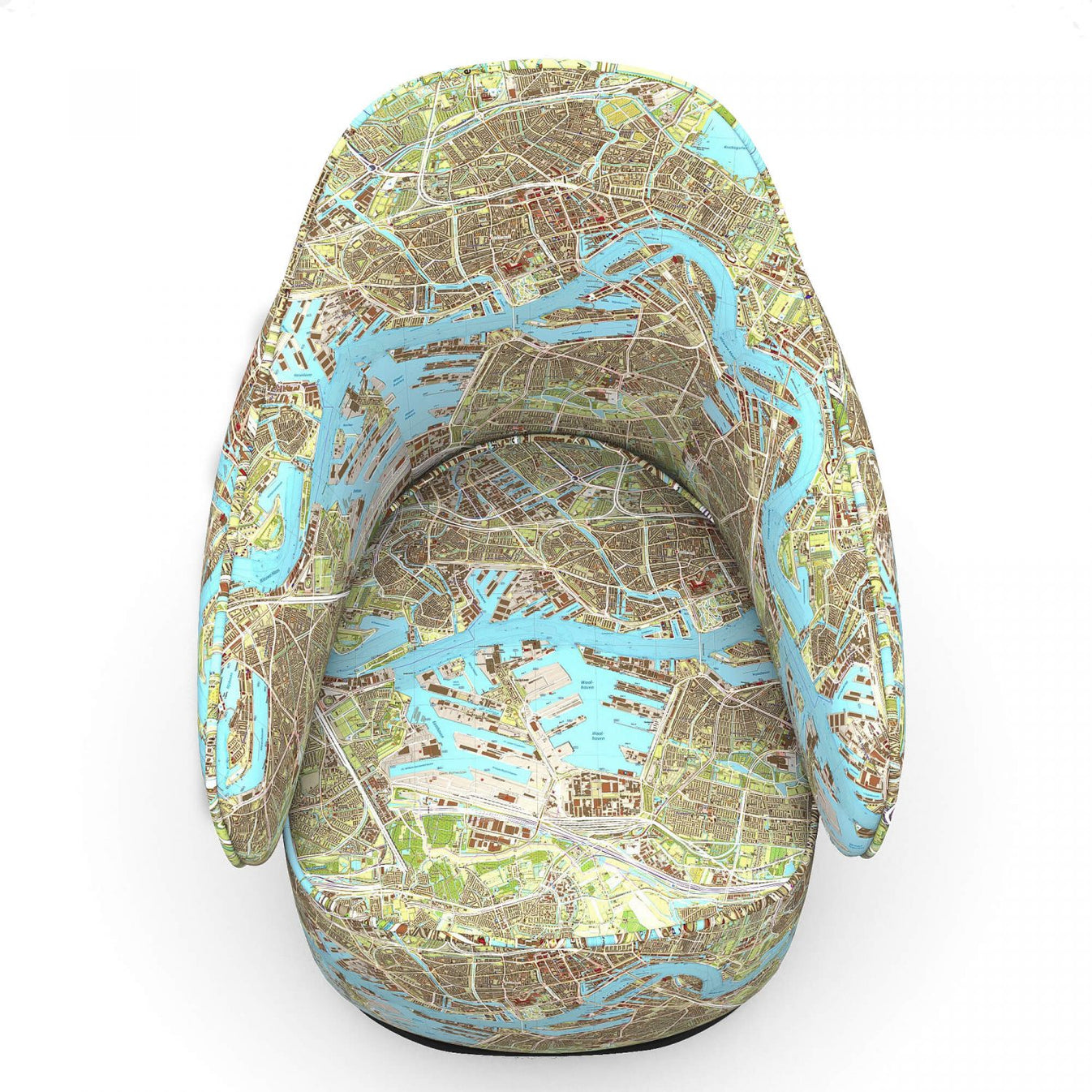 Rotterdam Map Hug Armchair – Wolff Blitz